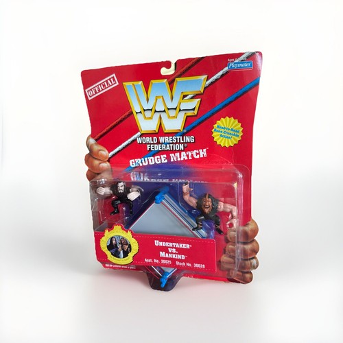 1997 Playmates WWF Grudge Match UNDERTAKER VS MANKIND Bone-Crunchin ...