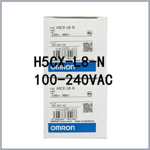 Omron ONE H5CX-L8-N 100-240V AC Digital Timer Module New In Box Fast ...