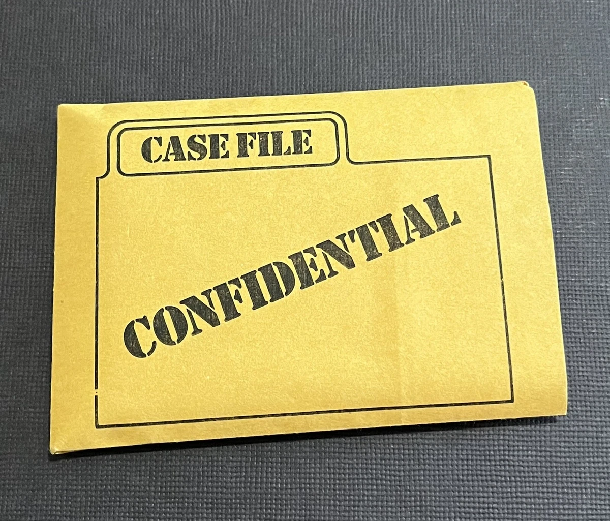 Confidential Case File