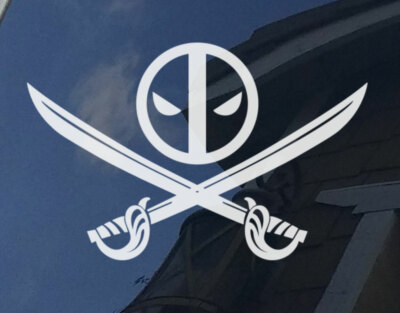 Deadpool Funny Car Window Bumper Sticker Decal | eBay Australia