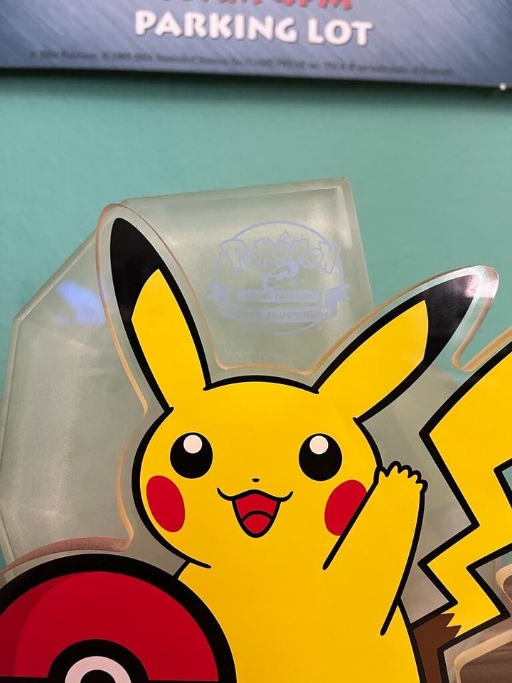 Pokemon TCG - 1st Place National Championships 2004 Trophy - Pikachu ...