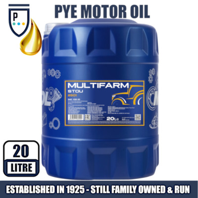 MANNOL 2501 MULTIFARM SUPER TRACTOR OIL UNIVERSAL 10W-30 AGRICULTURAL ...