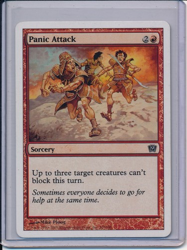 MTG PANIC ATTACK Ninth Edition 207/350 Regular Common | eBay