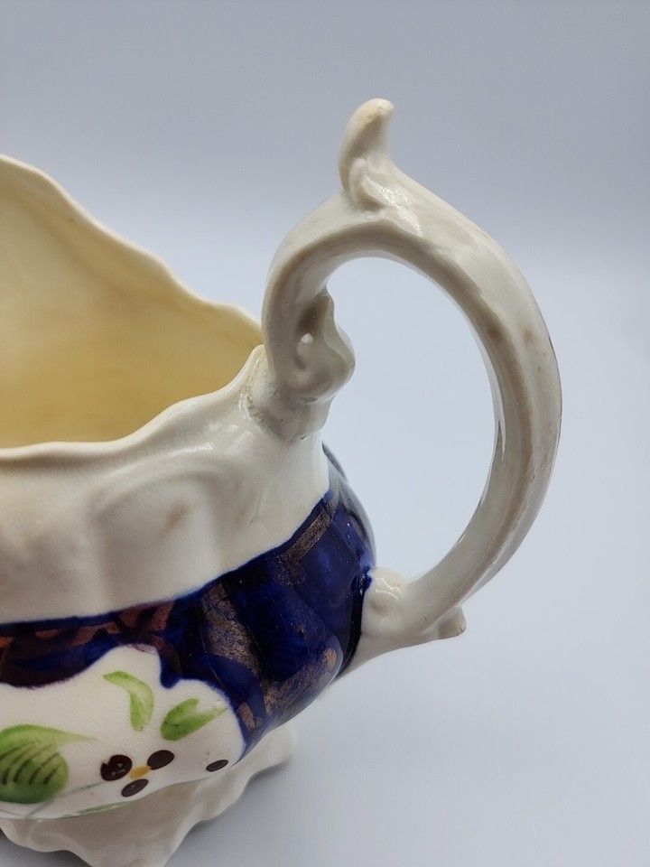 Gaudy Welch Creamer Columbine Pattern | eBay UK