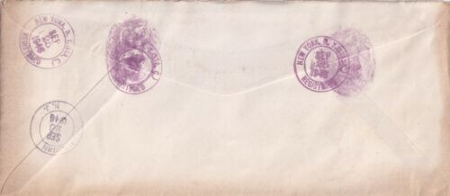 United States 1946 Springfield NJ-Millburn NJ Registered Cover written ...