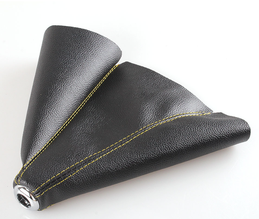Car Shift Knob Dust Cover PU Leather/Suede Manual Auto Shifter Shift ...