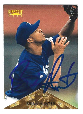 1996 Pinnacle #54 Brian L. Hunter Auto! *PWE* | eBay