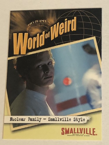 Smallville Season 5 Trading Card #20 Nuclear Family | eBay