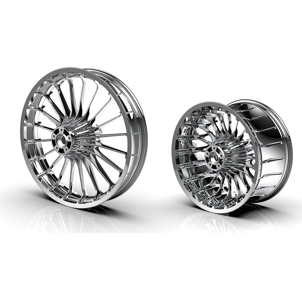 Hoprousa 2013-Later Harley Breakout 21x3.5 Chrome Front Wheel Aluminum ...