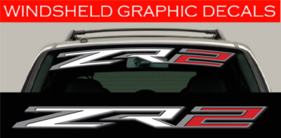 New Chevy Colorado ZR2 Decal sticker windshield banner | eBay
