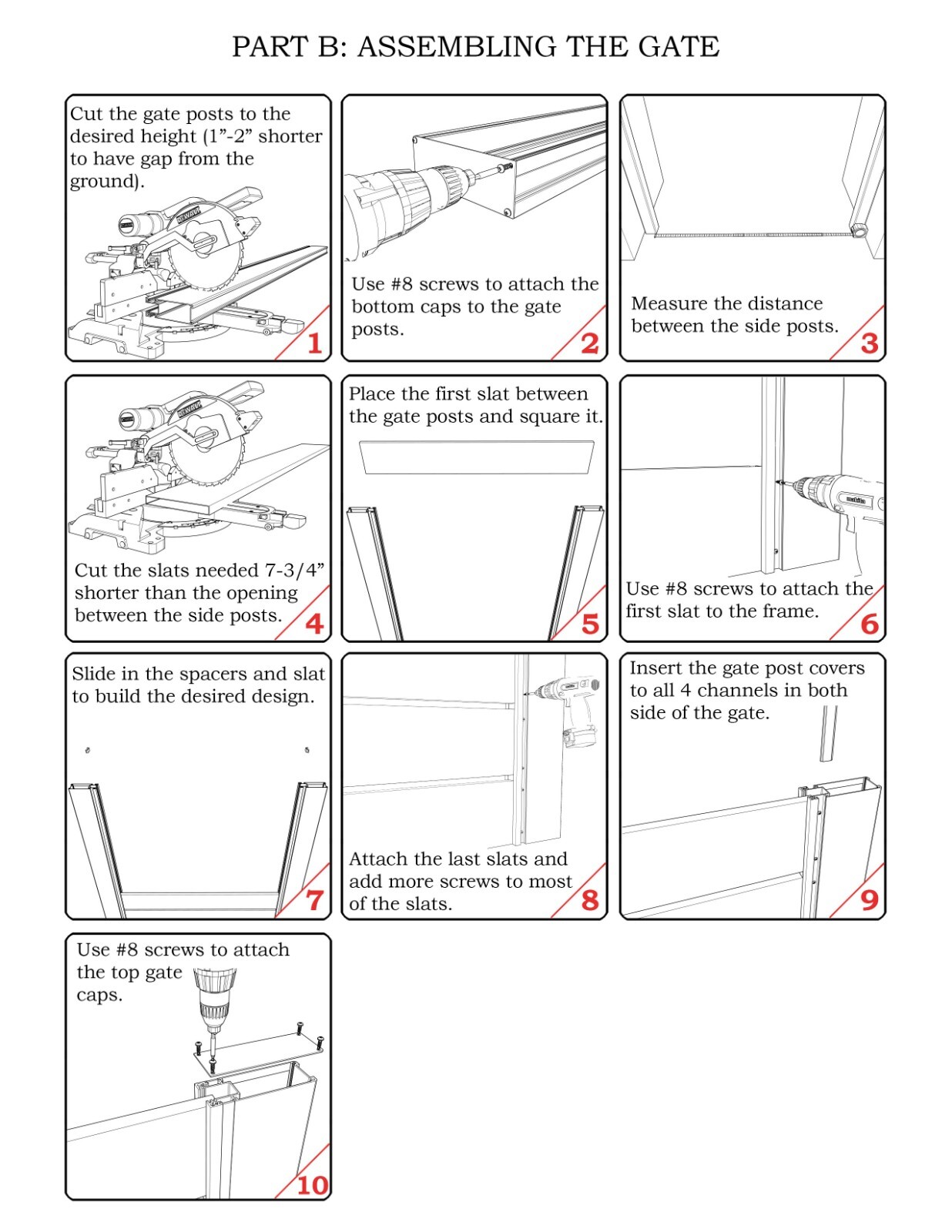 Alumission Universal Aluminum Gate (Side Gate/Yard Gate) Los Angeles ...