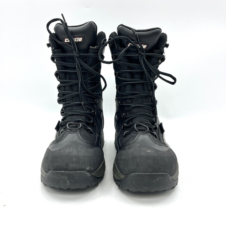 Castle X Force Boot Snowmobile Boot Black Mens Size 8 | eBay
