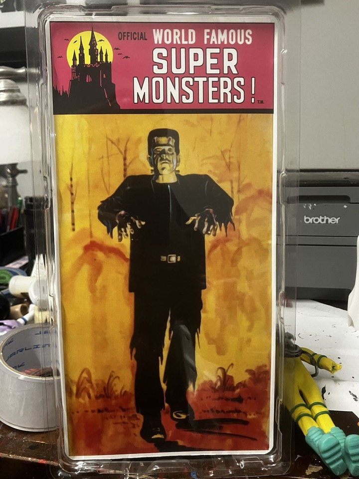 AHI Frankenstein -100% Repro - 8” Art Action Figure-Hand Painted Head ...