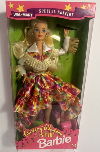 1994 Mattel Country Western Star Barbie Doll NIB #11646 Special Edition ...