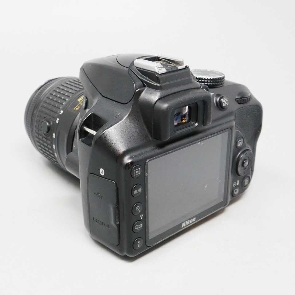 Nikon D D3400 24.2MP DSLR Camera (Kit w/ AF VR DX 18-55mm Lens) - 19K ...