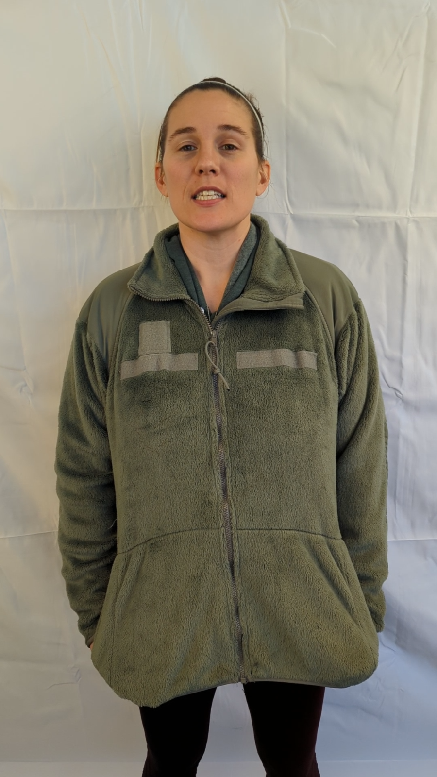 US Military Gen III Polartec 100 Cold Weather Fleece Jacket Green GC | eBay