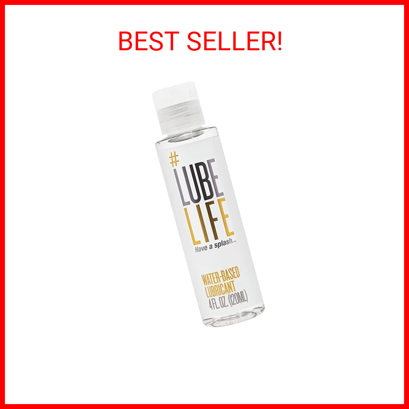 Lube Life Water-Based Personal Lubricant, Lube for Men, Women & Couples ...