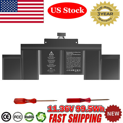A1494 Battery for MacBook Pro 15"A1398 Mid 2015 Mid 2014 Late 2013 ...