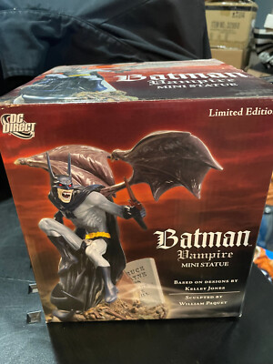 Limited Edition BATMAN VAMPIRE MINI STATUE DC DIRECT 751/2500 New in ...