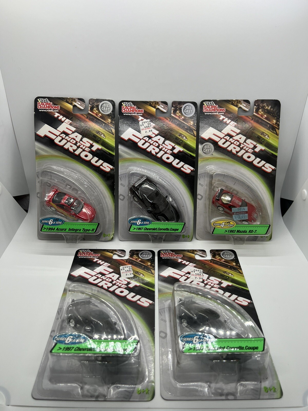 Lot of 5 -Racing Champions Fast and Furious Diecasts🔥🔥 | eBay