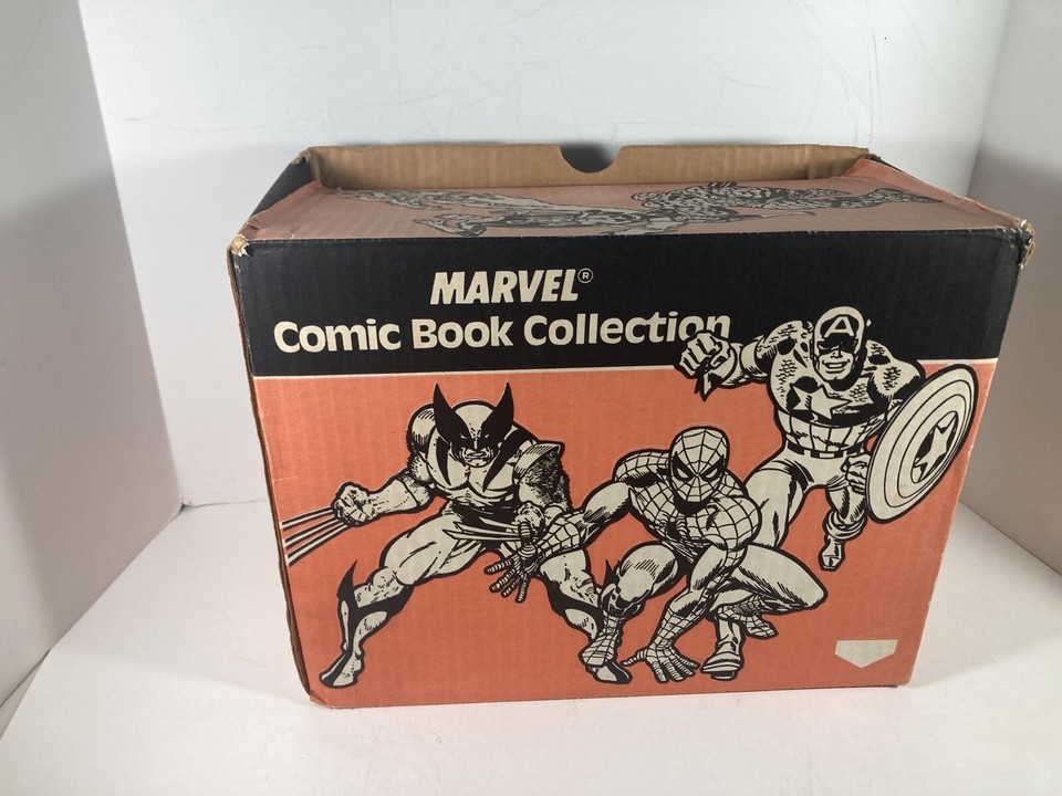 MARVEL STUDIOS COMICS VINTAGE 1989 COMIC BOOK COLLECTION COLLECTORS BOX ...