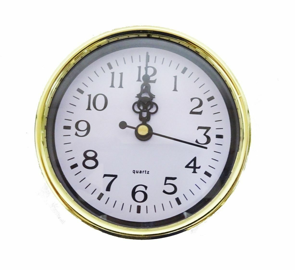 GOLD 10CM CARAVAN ANALOGUE QUARTZ CLOCK JAYCO AVAN RV MOTORHOME PARTS ...