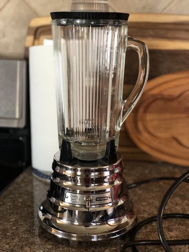 Waring Blender Model 38BL47 Glass Pitcher 2 Speed Chrome 40oz | eBay