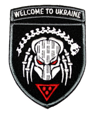 MORALE TACTICAL UKRAINIAN ARMY PATCH " PREDATOR " WELCOME TO UKRAINE ...