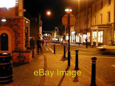Photo 6x4 Great Darkgate Street Aberystwyth A night-time view from ...