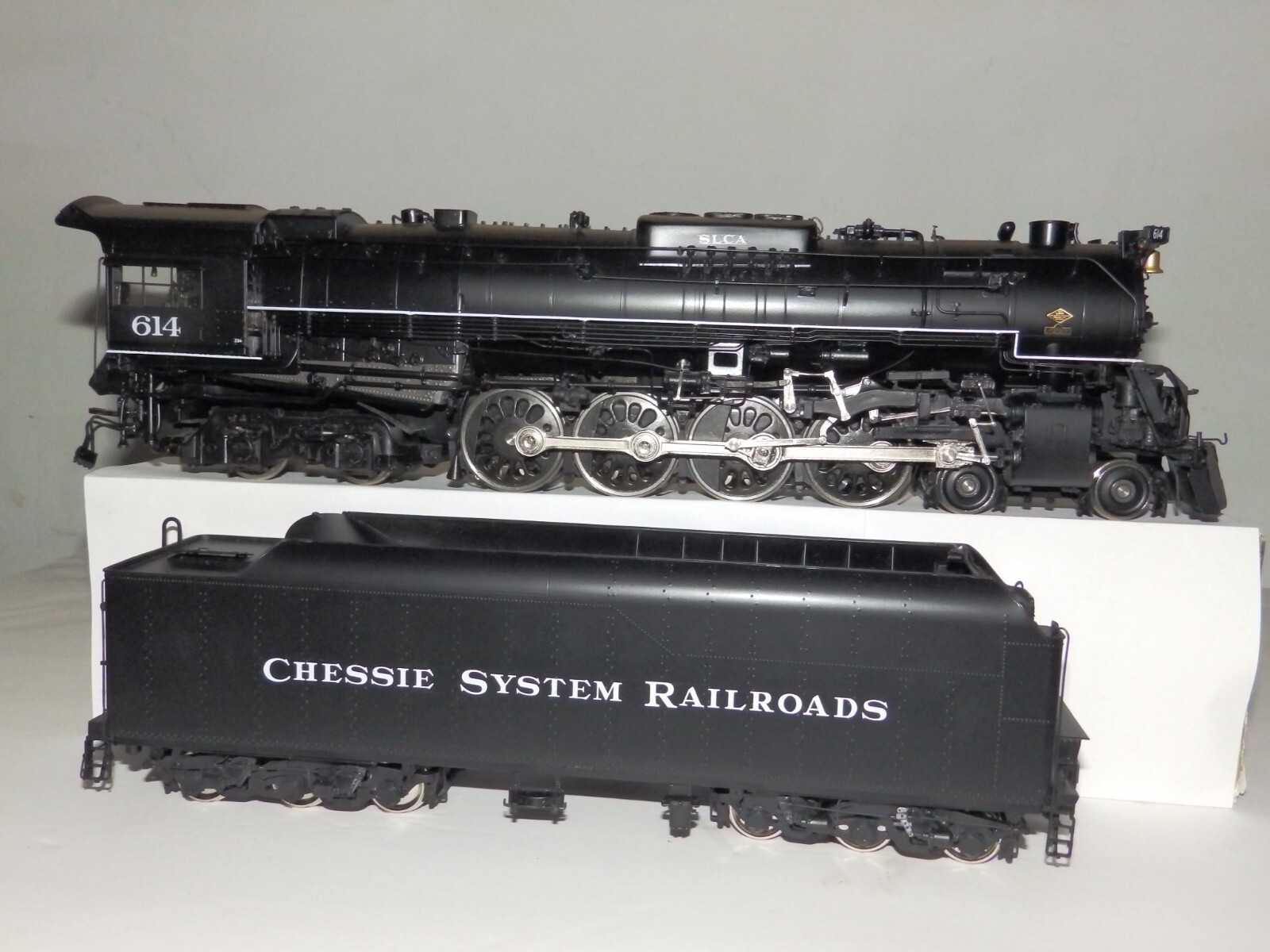 PRECISION SCALE CROWN O BRASS 2 RAIL C&O CHESSIE 614 "EXCURSION ...