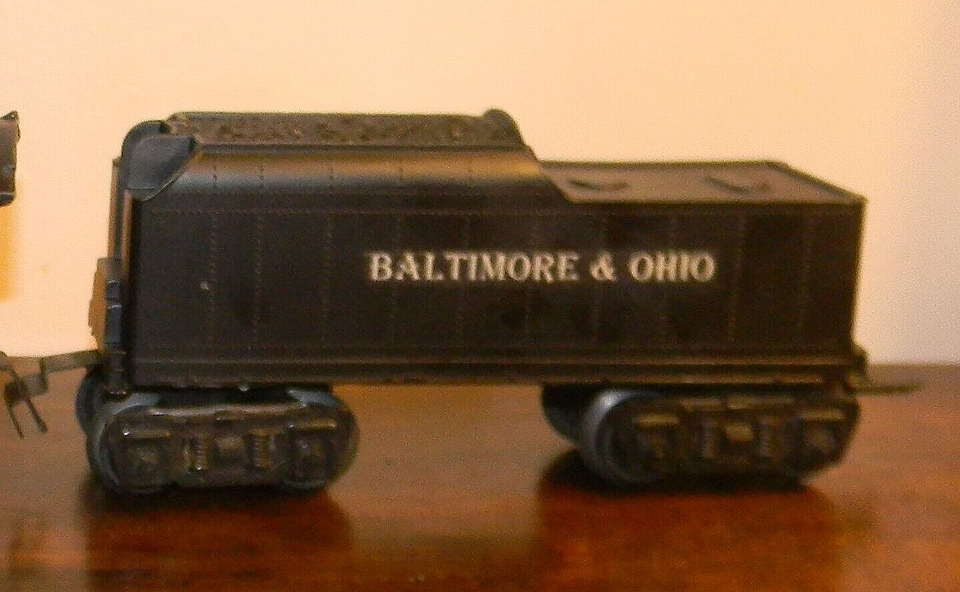 MARX 2-4-2 Cylinder Smoke Loco ~ BALTIMORE & OHIO ~ Double-Reduction ...