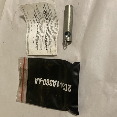 Ford Mercury Lincoln Spare Tire Wheel Nut Lock Key Code Card 81320 ...