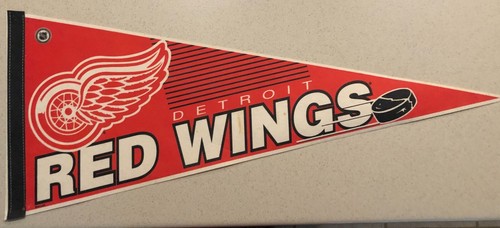 DETROIT RED WINGS Pennant Flag NHL Hockey Wincraft Full Size 30 ...