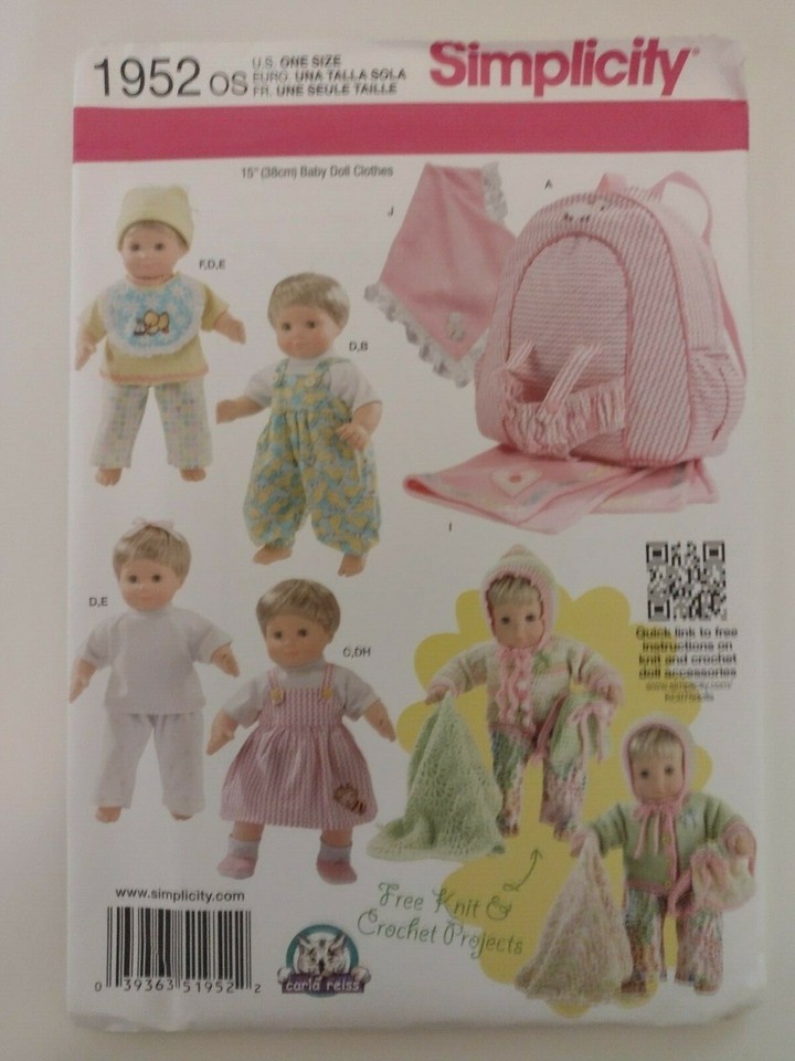 New Assorted Sewing Patterns Simplicity Range 1582 - 2247 | eBay UK