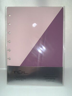 TUL Custom Note-Taking System Discbound Notebook Covers 5.5x8.5 Pink ...