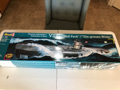 Revell 1/72 German Wolfpack U-Boat submarine | eBay