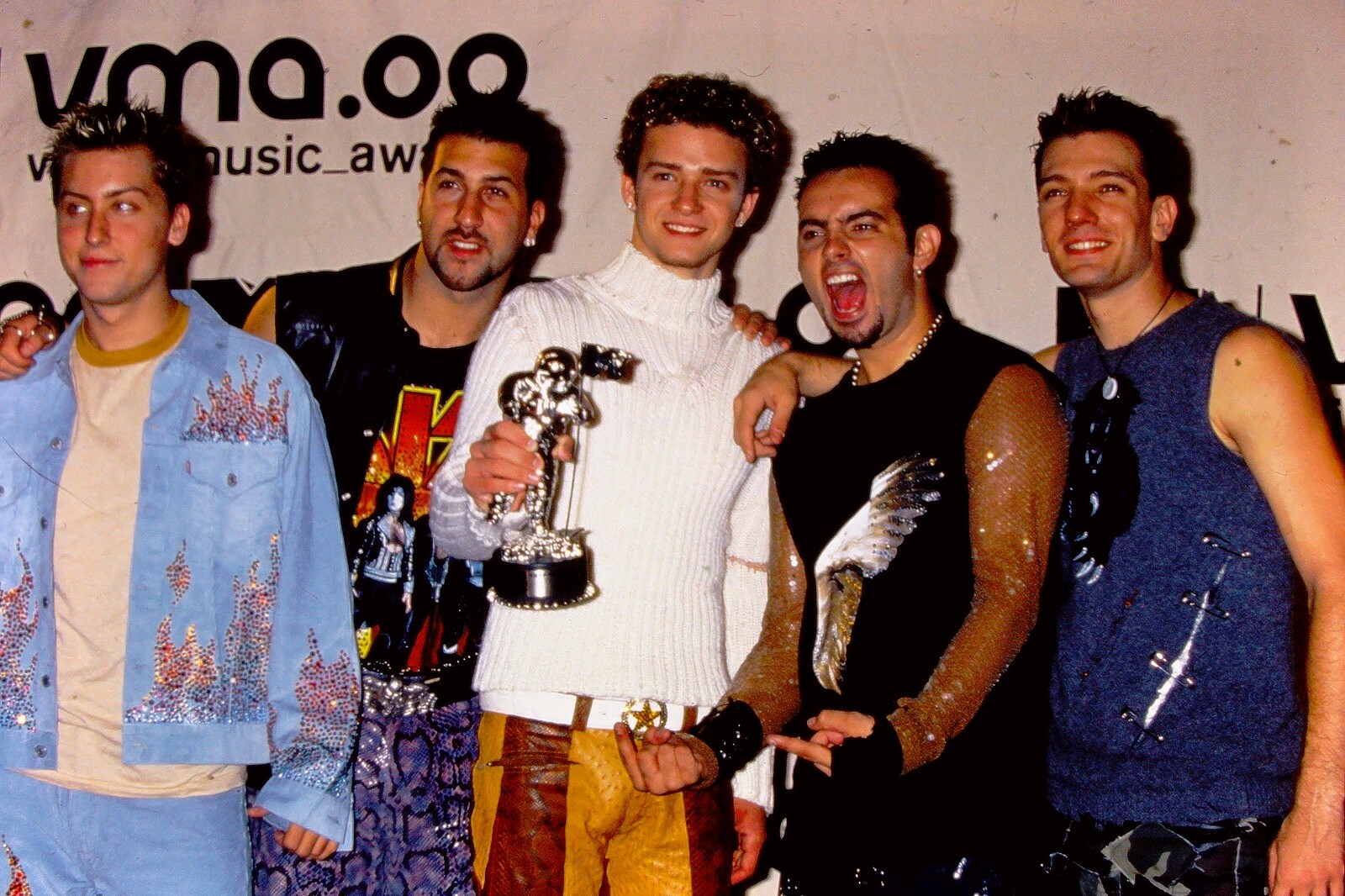 NSYNC 2000 MTV VMA RADIO CITY - 35mm Slide - I COMBINE SHIPPING | eBay