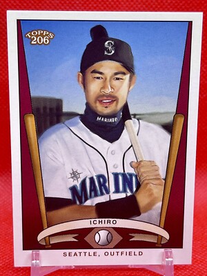 Ichiro Suzuki 2003 Topps 206 Baseball #T206-1 Seattle Mariners 🔥🔥🔥 | eBay