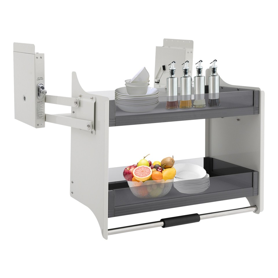 Pull-down Shelf Pull-down Shelf for Kitchen Upper Cabinets Kitchen ...