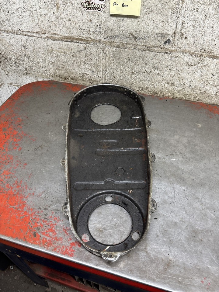 Vintage Harley Davidson Panhead Knucklehead Inner Primary Cover | eBay