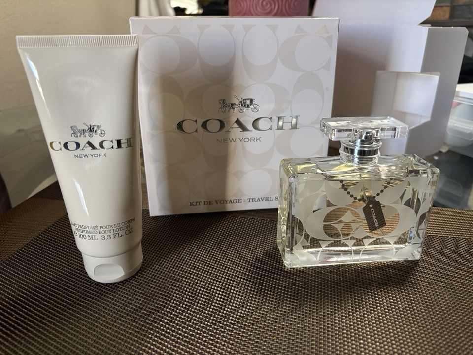 Coach Signature Eau de Parfum Spray 3.3oz & Perfumed Body Lotion Gift ...