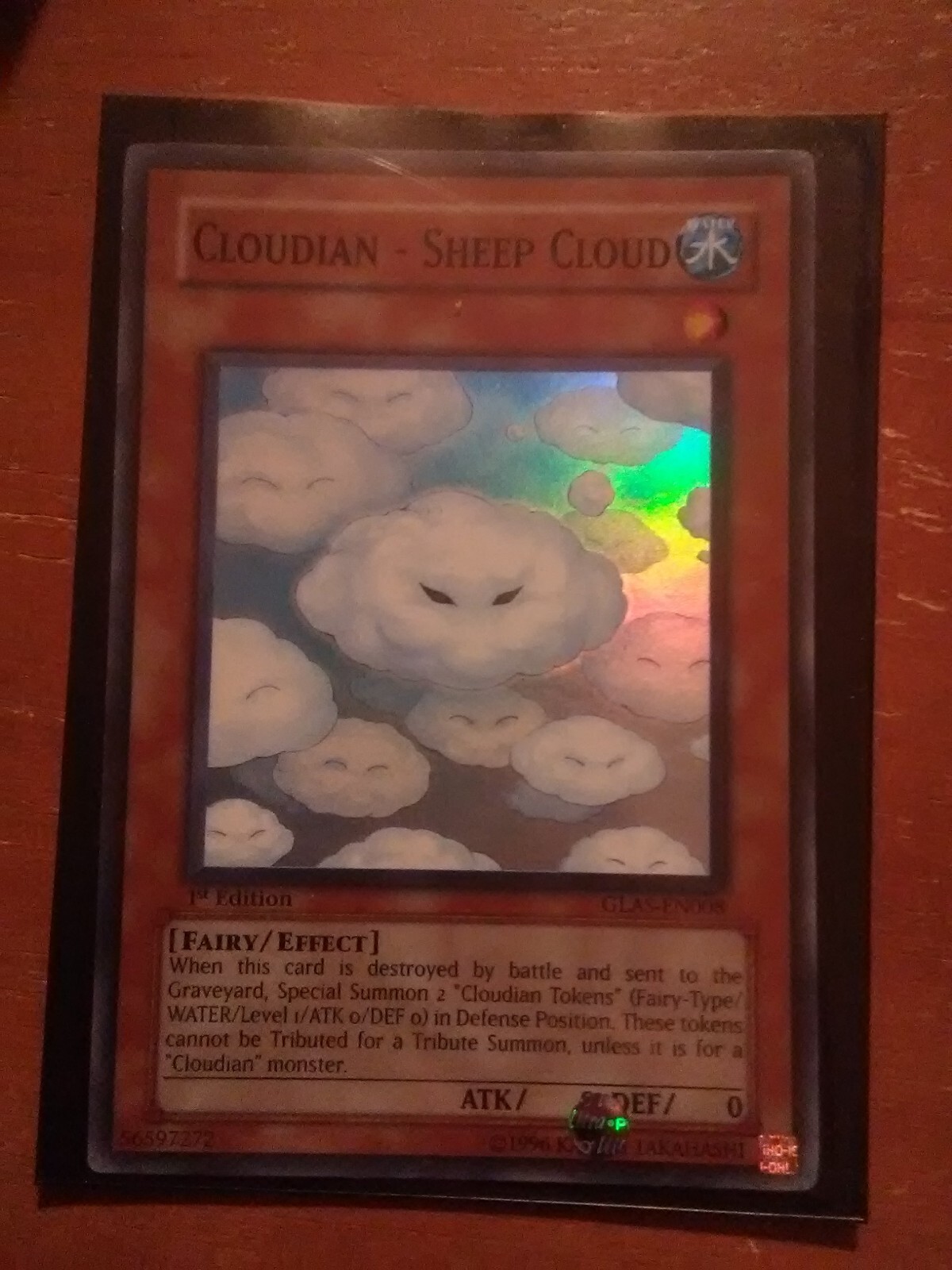 Yu-Gi-Oh%21+TCG+Cloudian+-+Sheep+Cloud+Gladiator%27s+Assault+GLAS-EN008+1st+Edition+Super+Rare ...