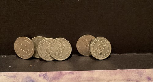 6 RTD Bus Tokens Transportation District Denver Colorado Tokens | eBay