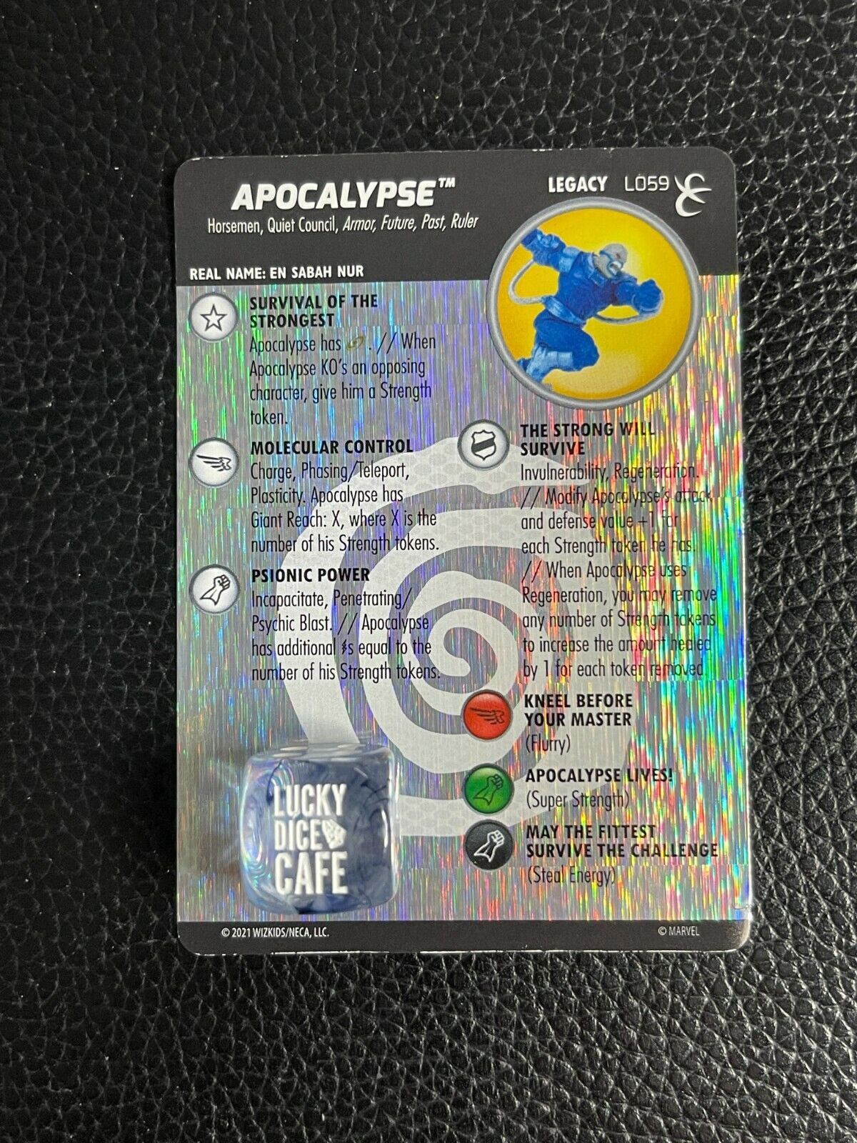 Marvel Heroclix Xmen Rise and Fall L059 Apocalypse Legacy Card | eBay