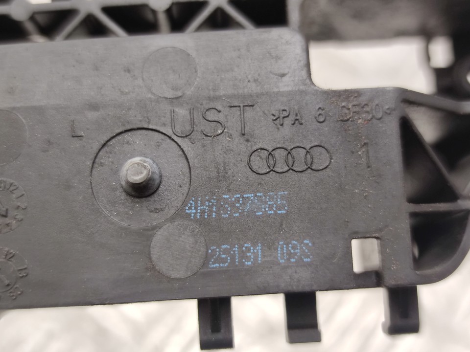 AUDI A8 4H Front Left Door Interior Handle Frame 4H1837885 2011 RHD ...