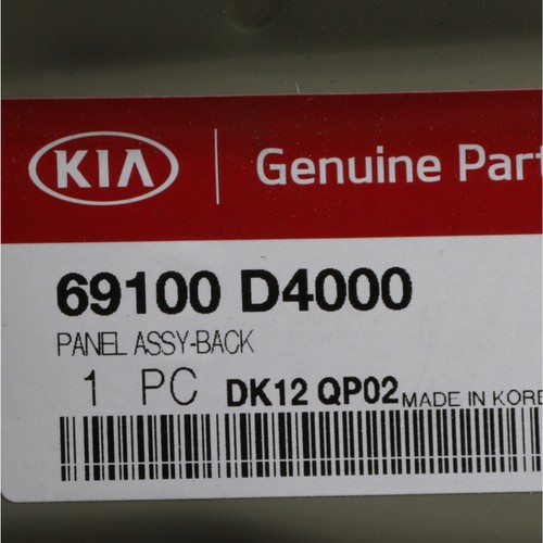 OEM NEW Exterior Rear Body Panel Assembly 16-20 Kia Optima 69100-D4000 ...