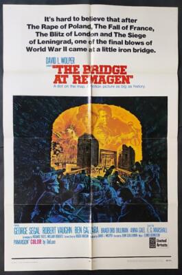 George Segal Robert Vaughn Gazzara BRIDGE AT REMAGEN original movie ...