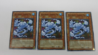 3x CLOUDIAN GHOST FOG 1ST EDITION GLAS-EN006 COMMON YUGIOH NM / UNPLAYED | eBay
