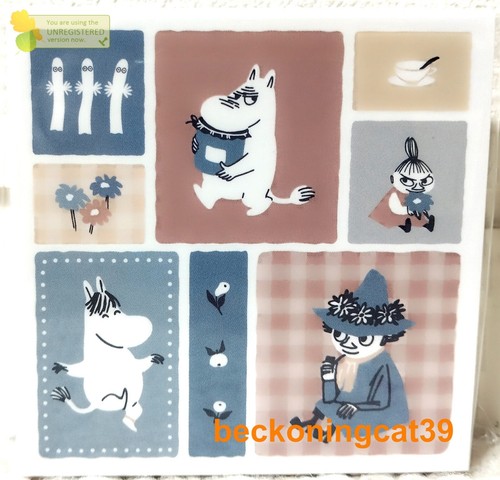 Kamio Moomin Character Mini Memo Pad 200 Little-my Snufkin 2023 MADE IN ...