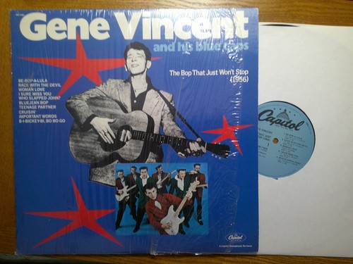CAPITOL LP RECORD/GENE VINCENT/THE BOP THAT JUST WON'T STOP/NR MINT | eBay